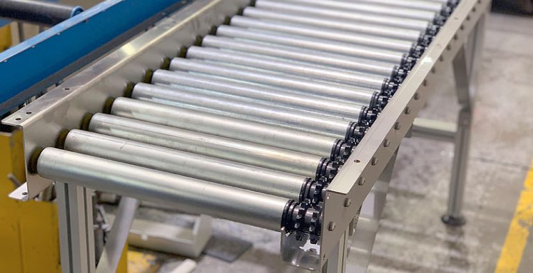 Powered Roller Conveyors » Advance Conveyors | Roller Conveyors | Pallet Conveyors | Belt Conveyors